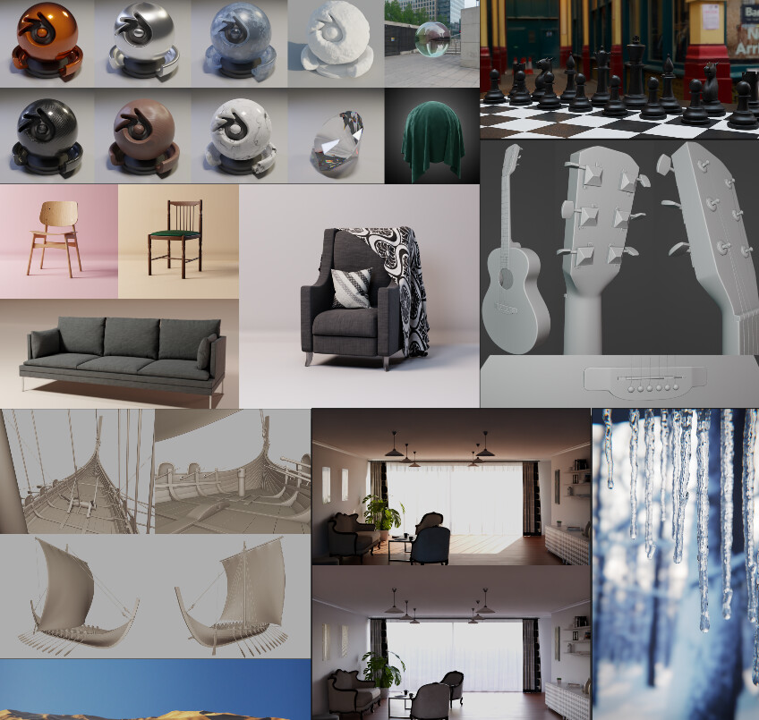 ArtStation - Recap of almost 2 years of studying 3D