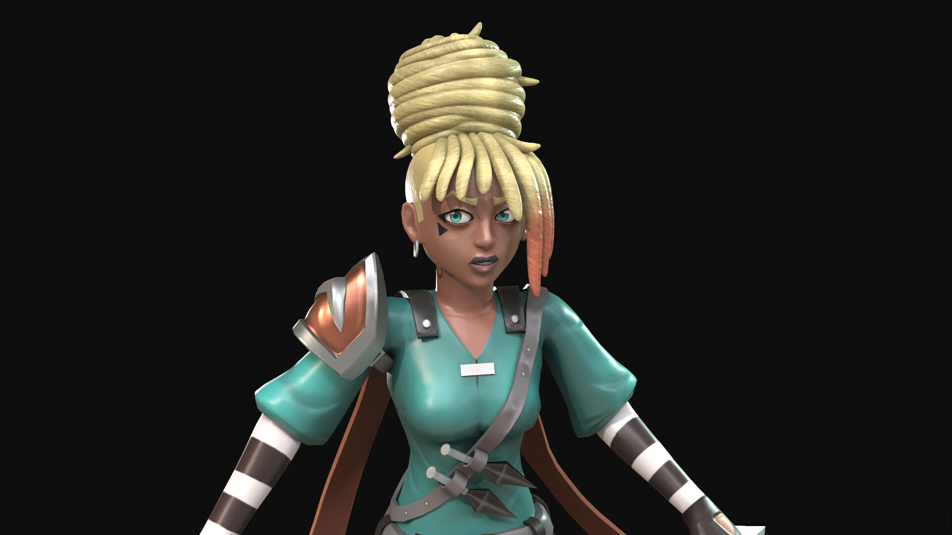 ArtStation - Rogue RPG character (3D)