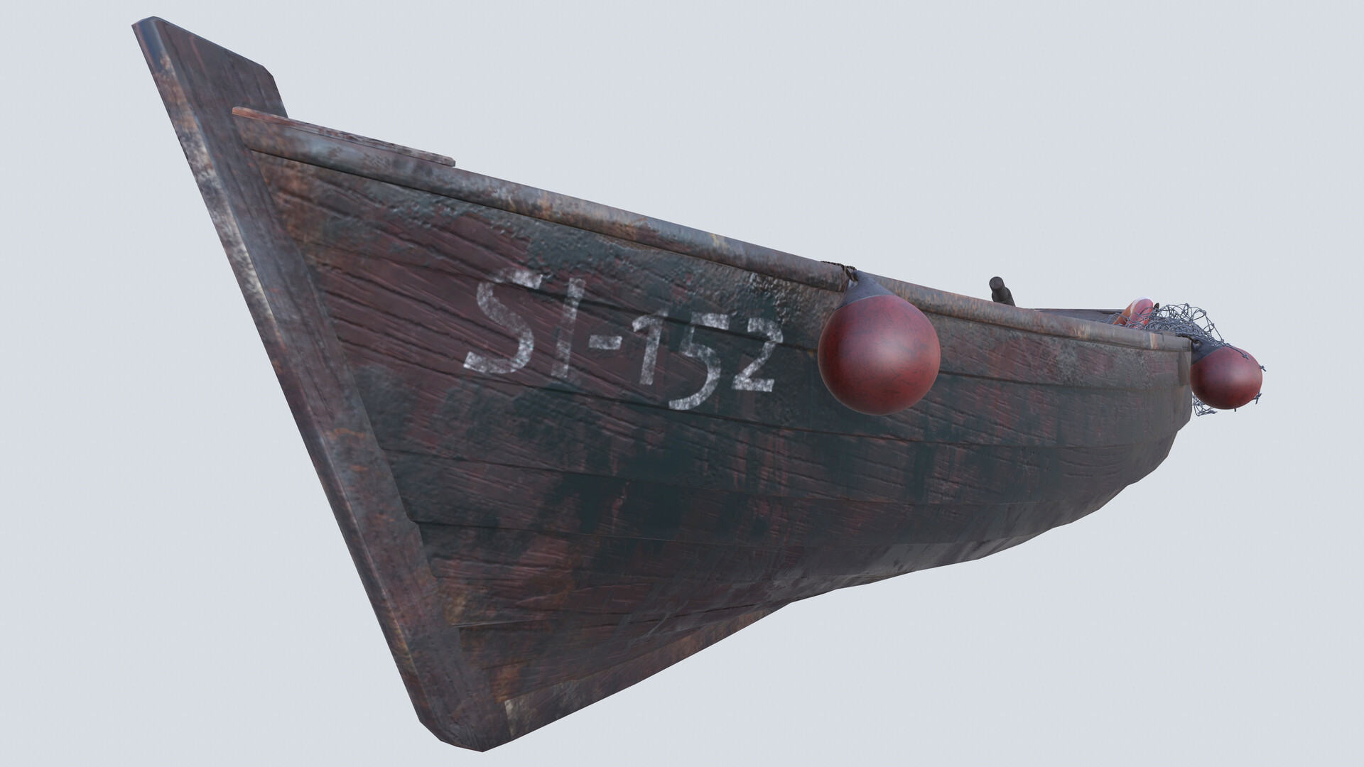 ArtStation - Old Rusted Boat