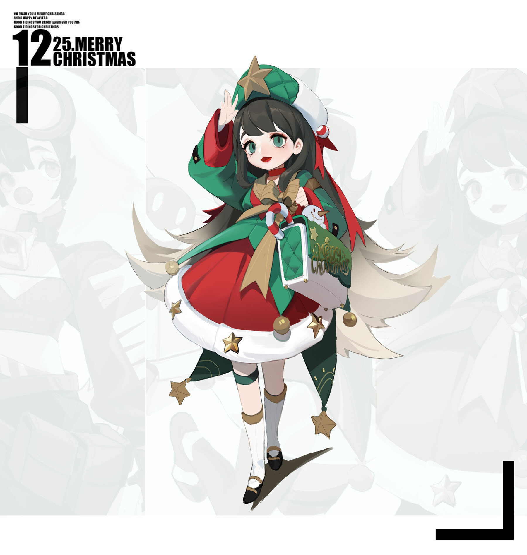 ArtStation - christmas character design