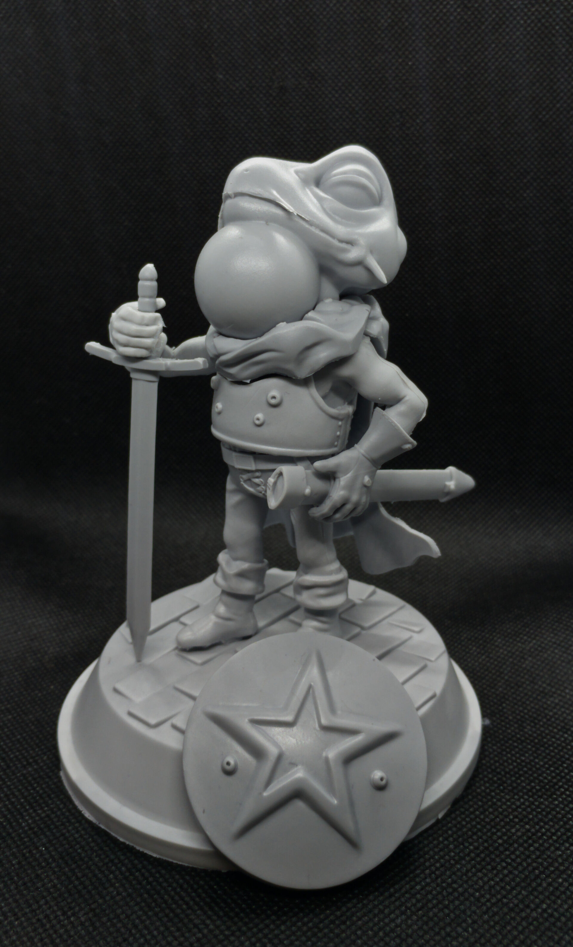 ArtStation - Chrono Trigger - Frog Figurine