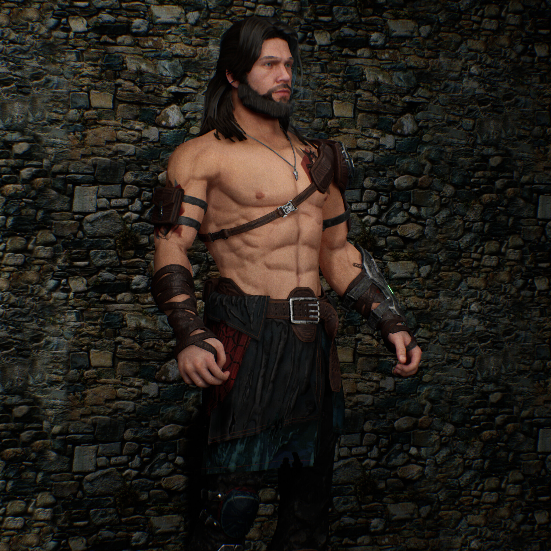 ArtStation - game character for unreal engine 4