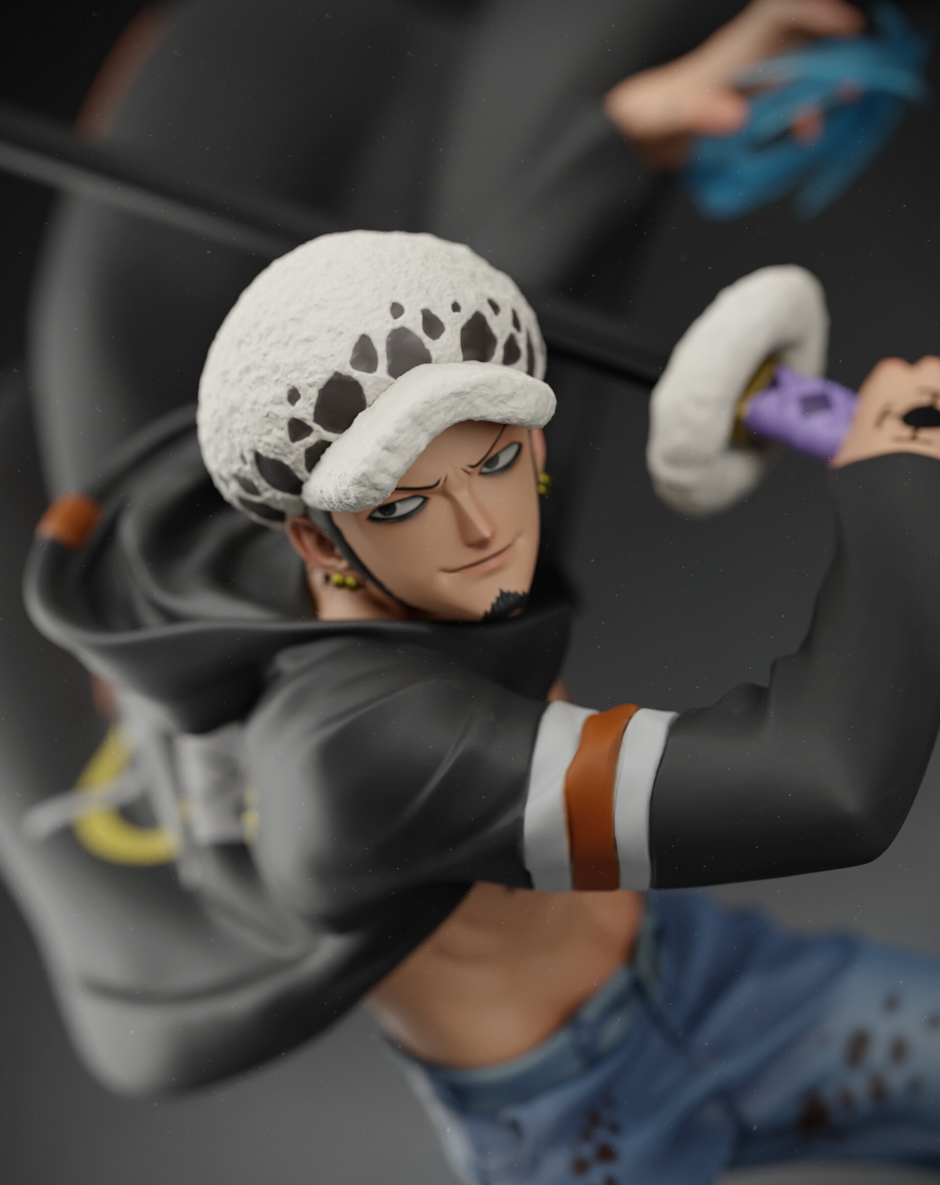 ArtStation - Trafalgar D. Water Law - One Piece Fanart