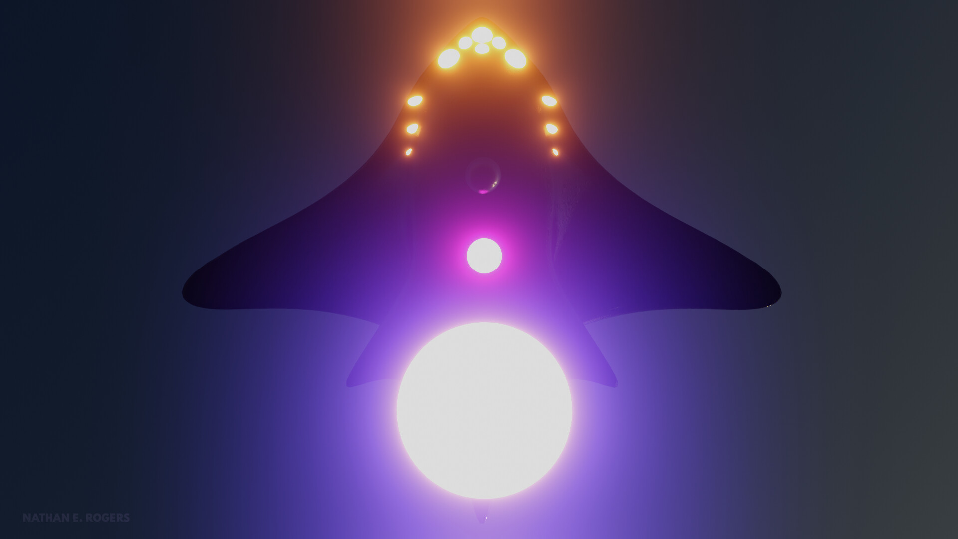 ArtStation - Bright Lights Over Dark Water