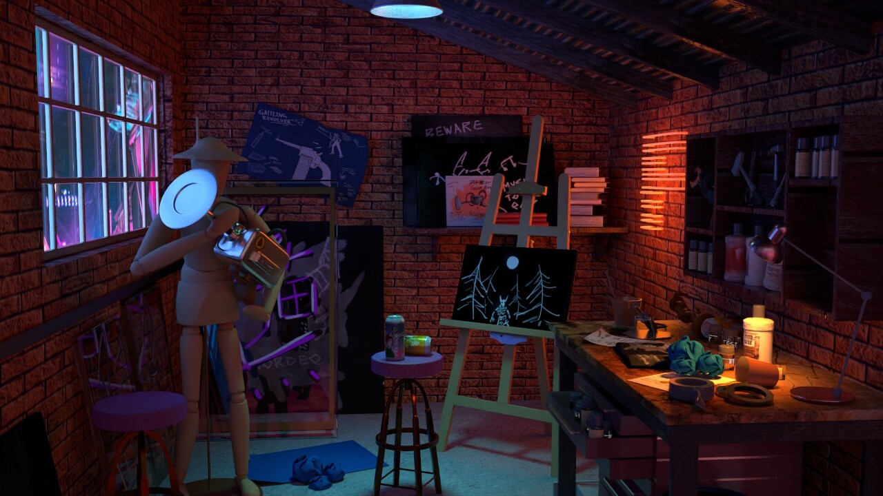 ArtStation - Messy Apartment