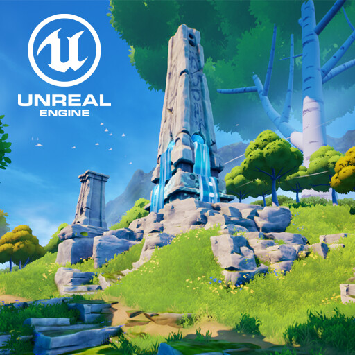 ArtStation - Stylized Ruins