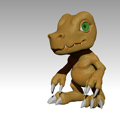 ArtStation - Agumon