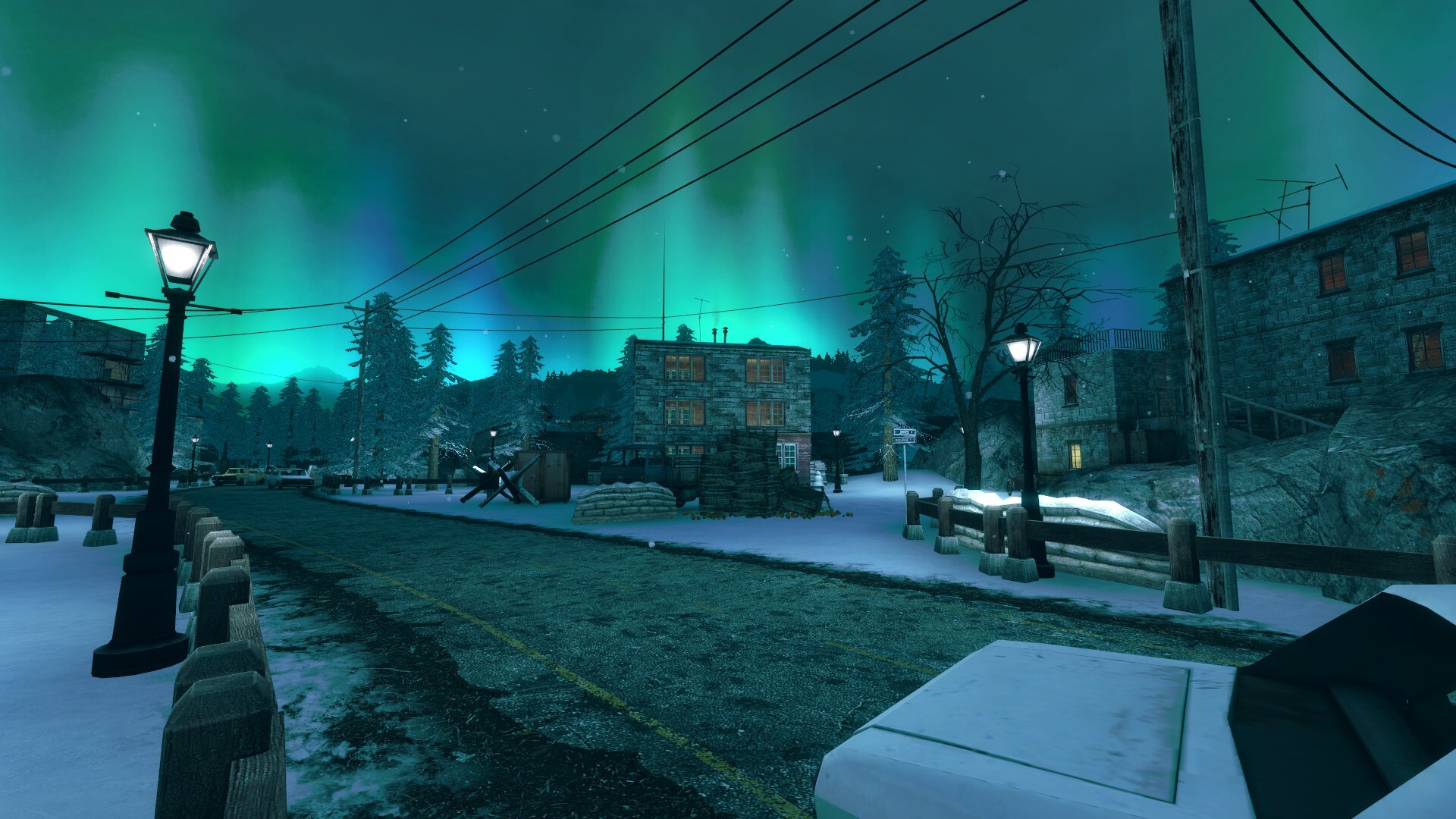 ArtStation - Winter Map for games Counter-Strike: Source