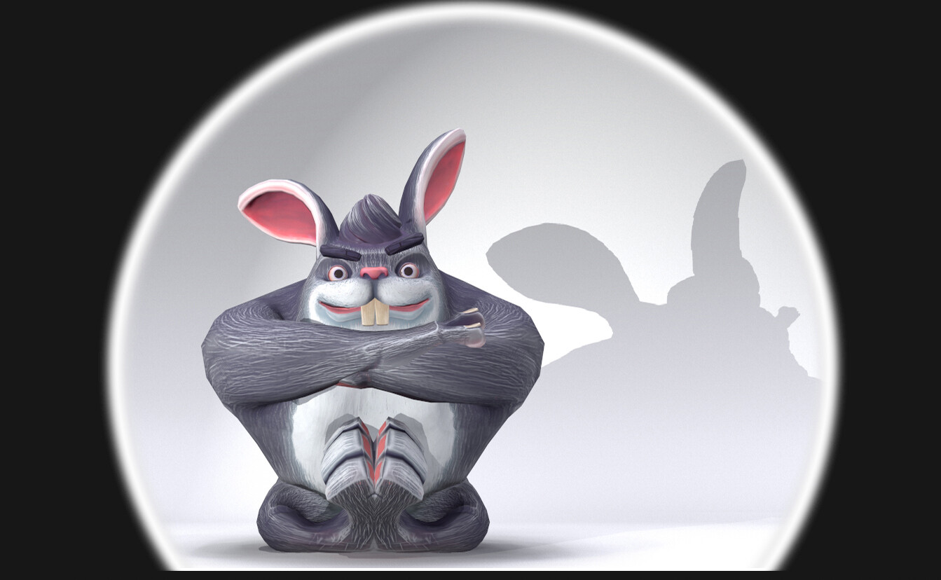 ArtStation - Cartoon Rabbit