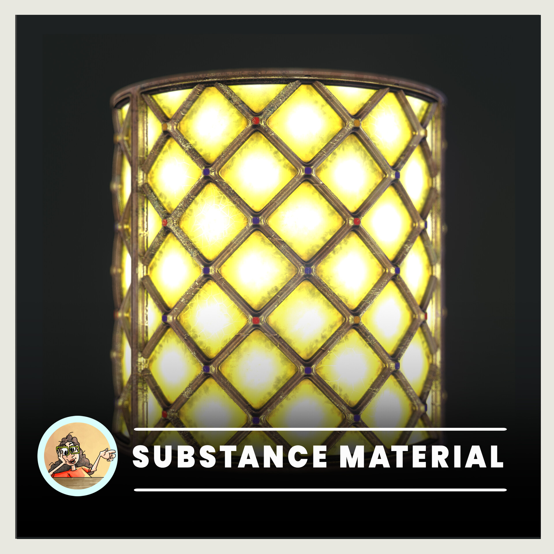Riya Ghosh - Material Study | Glass Lantern