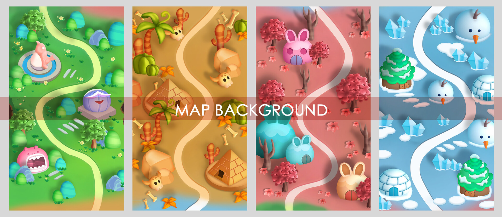 ArtStation - Game Maps