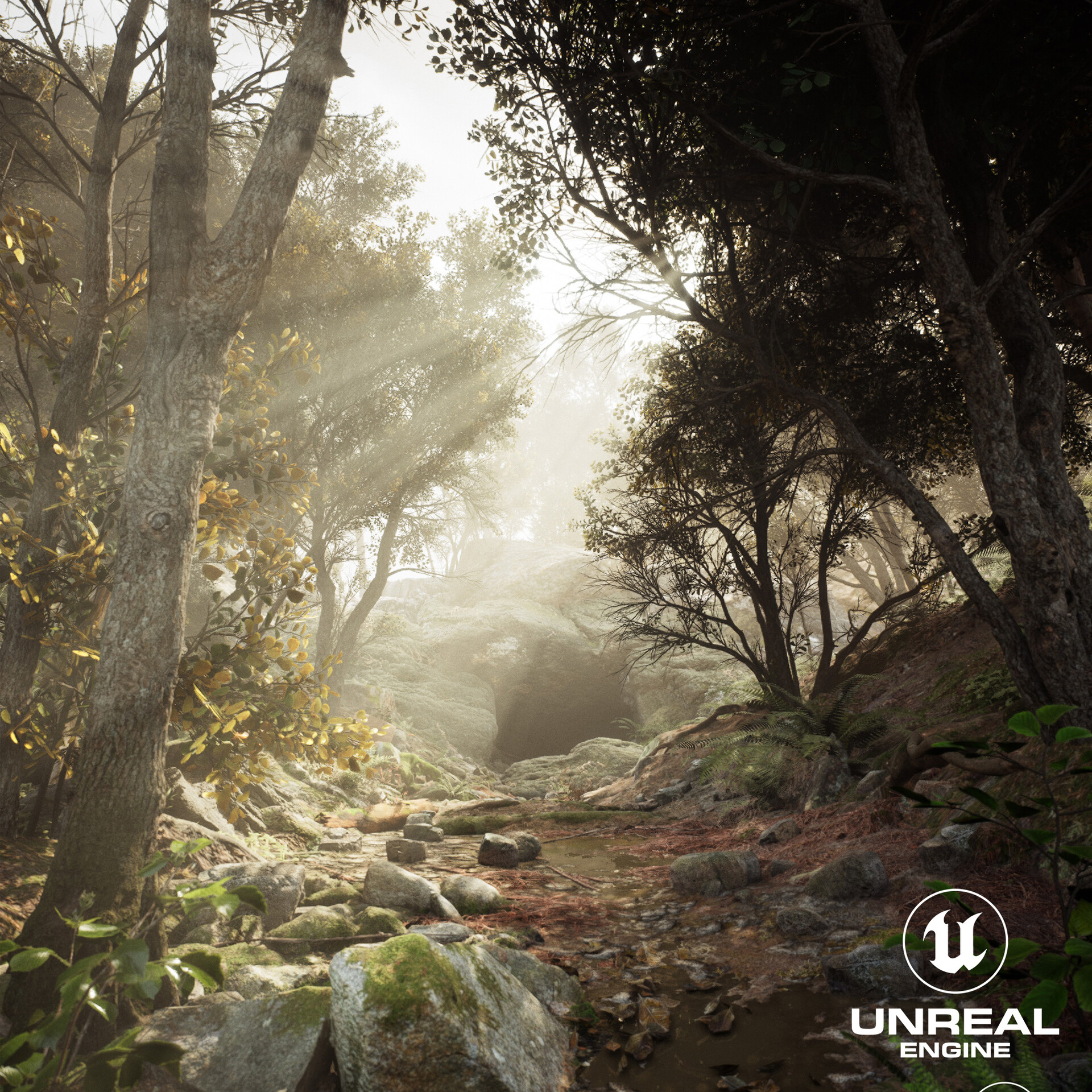 ArtStation - Ingame new Quixel trees Unreal Engine 5 Lumen Nanite