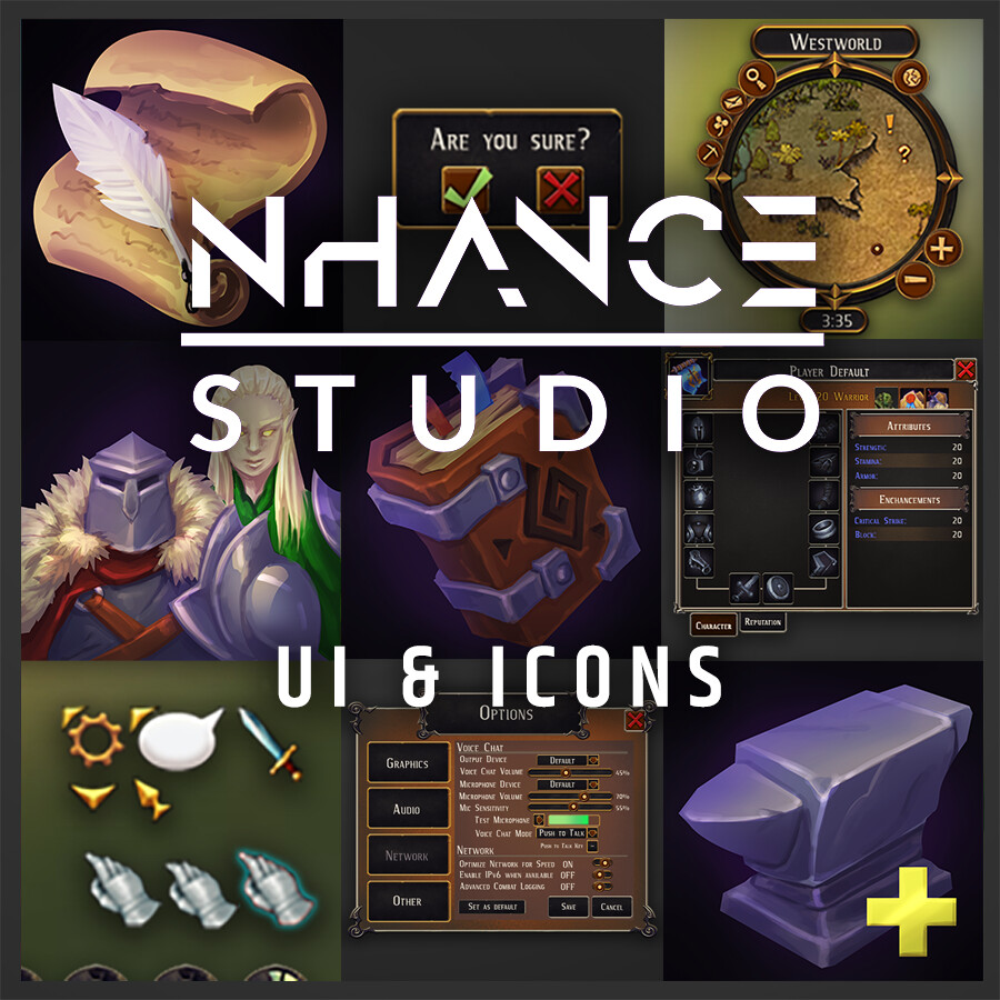 ArtStation - UI & Icons