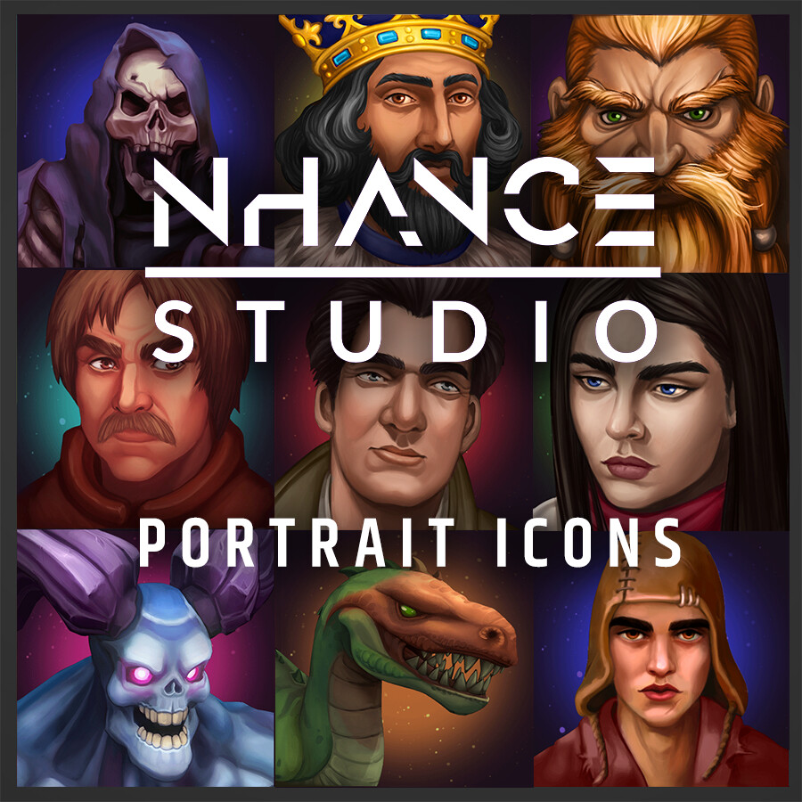 ArtStation - Portrait icons