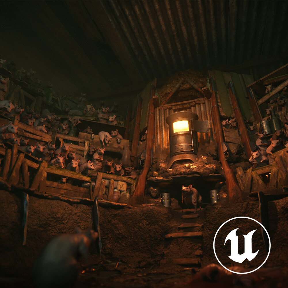 ArtStation - UE5 - Rat Arena