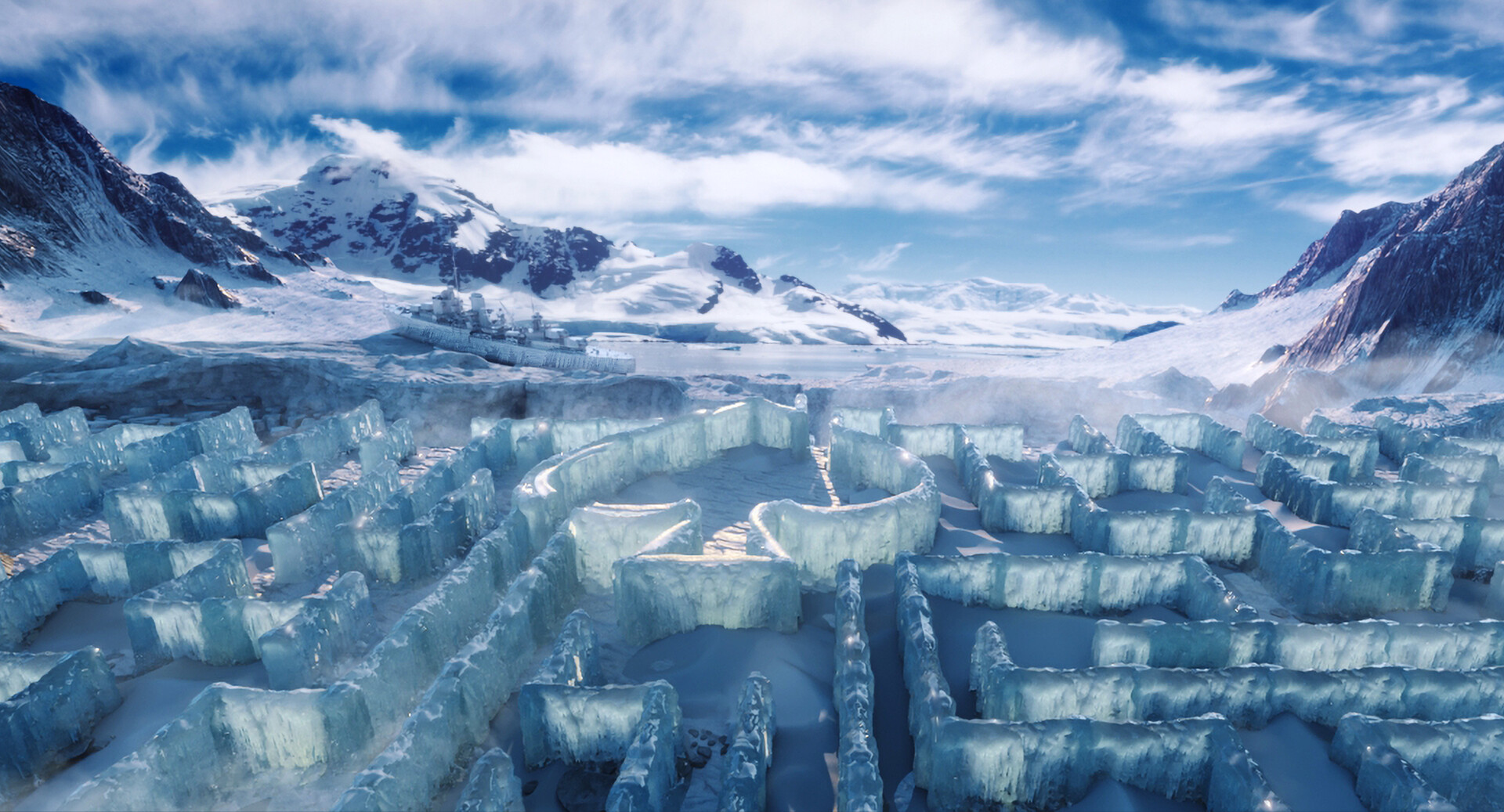 ArtStation - Spade Ice Maze