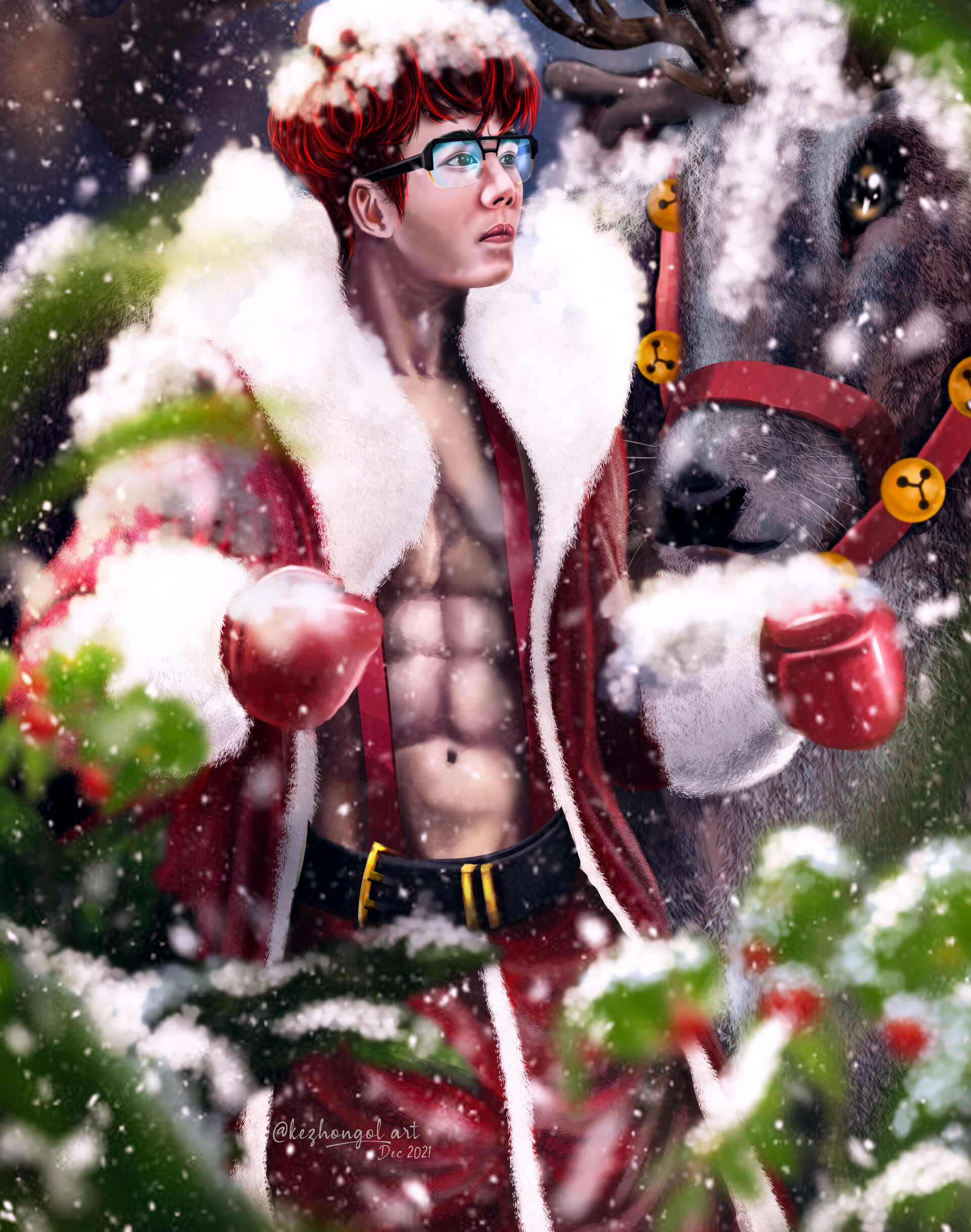 ArtStation - late Santa :P