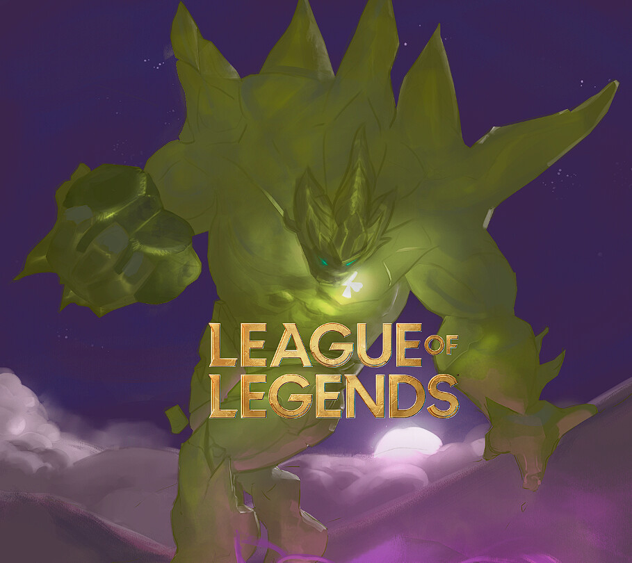 ArtStation - (fanart) Shamrock Malphite