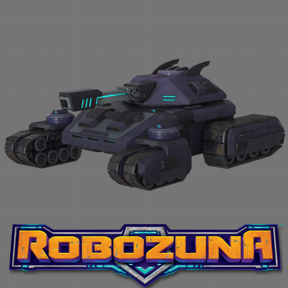 ArtStation - ROBOZUNA - Vehicule - Corvus Tank