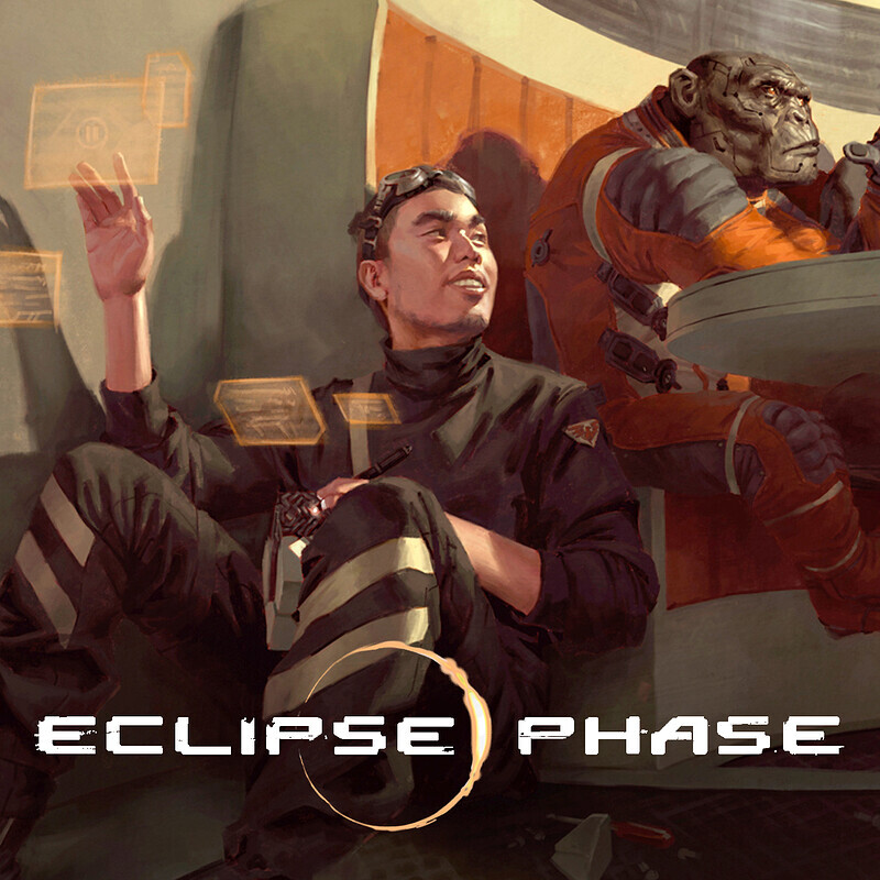 ArtStation - Eclipse Phase - Unwinding
