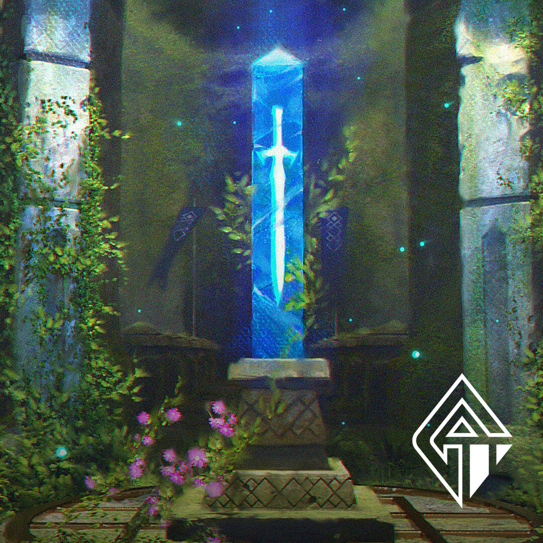 ArtStation - The Sword in The Quartz