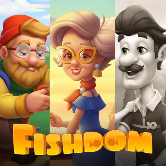 ArtStation - Fishdom: Illustrations