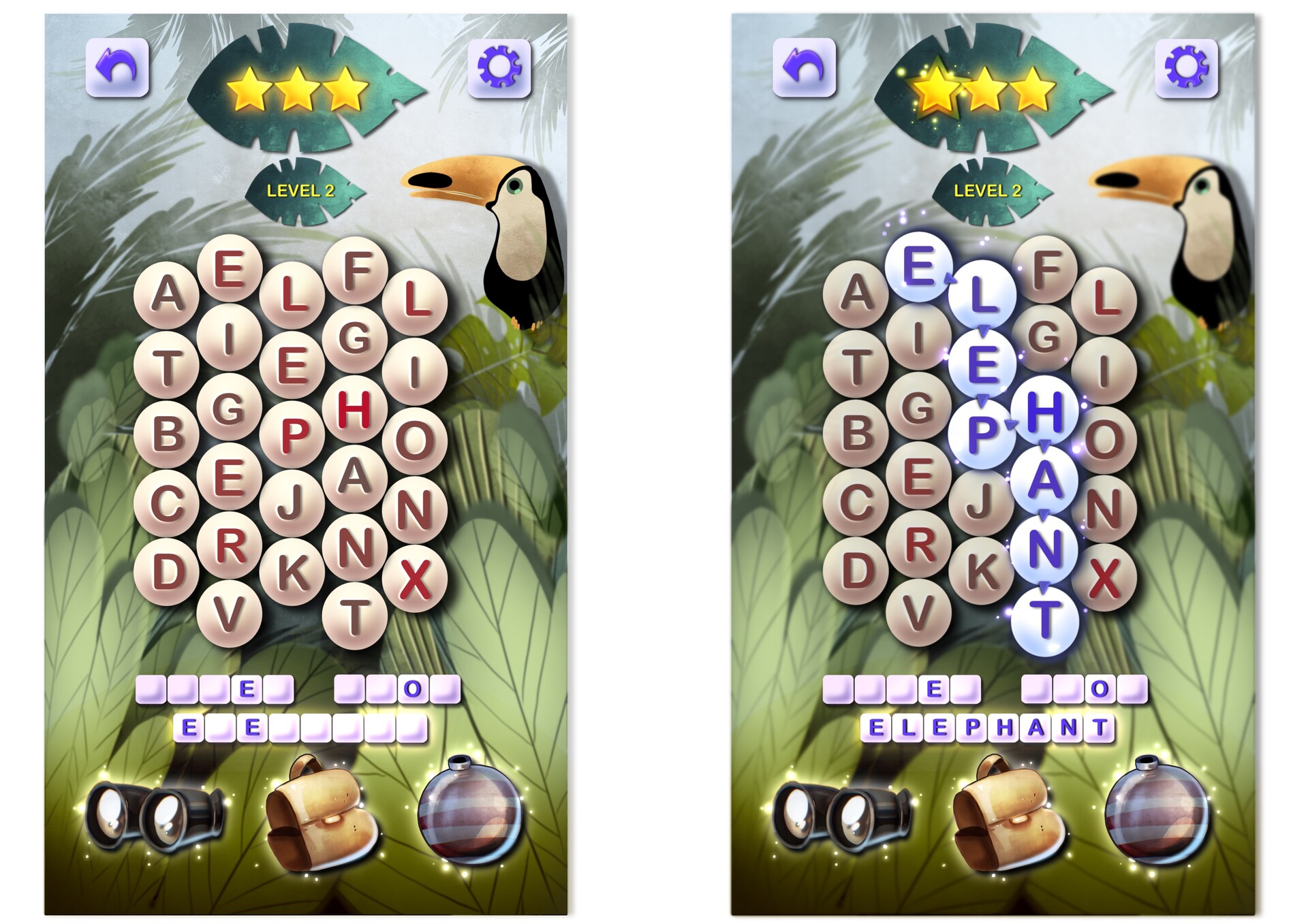 ArtStation - Mobile game screens examples