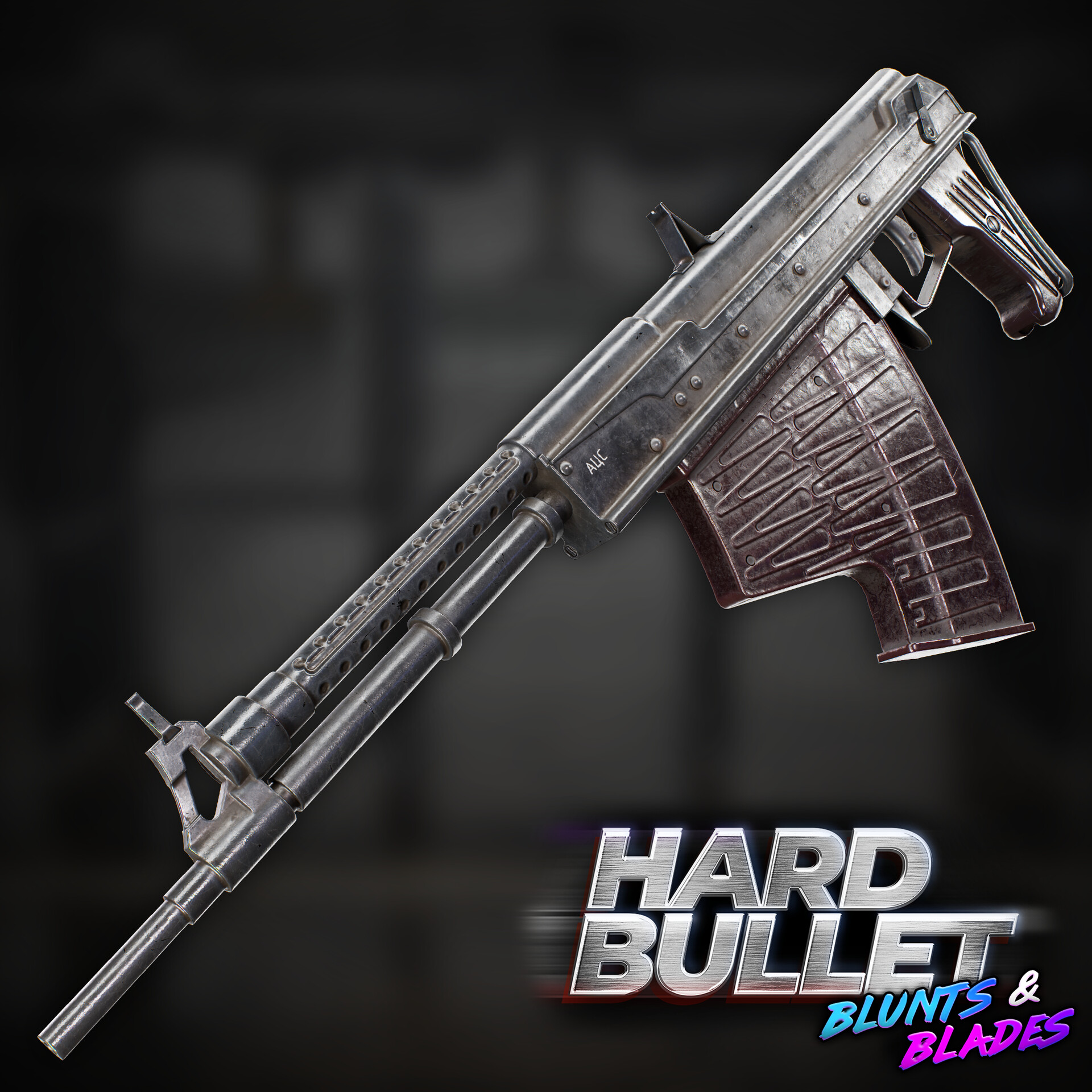 ArtStation - APS (Underwater assault rifle)