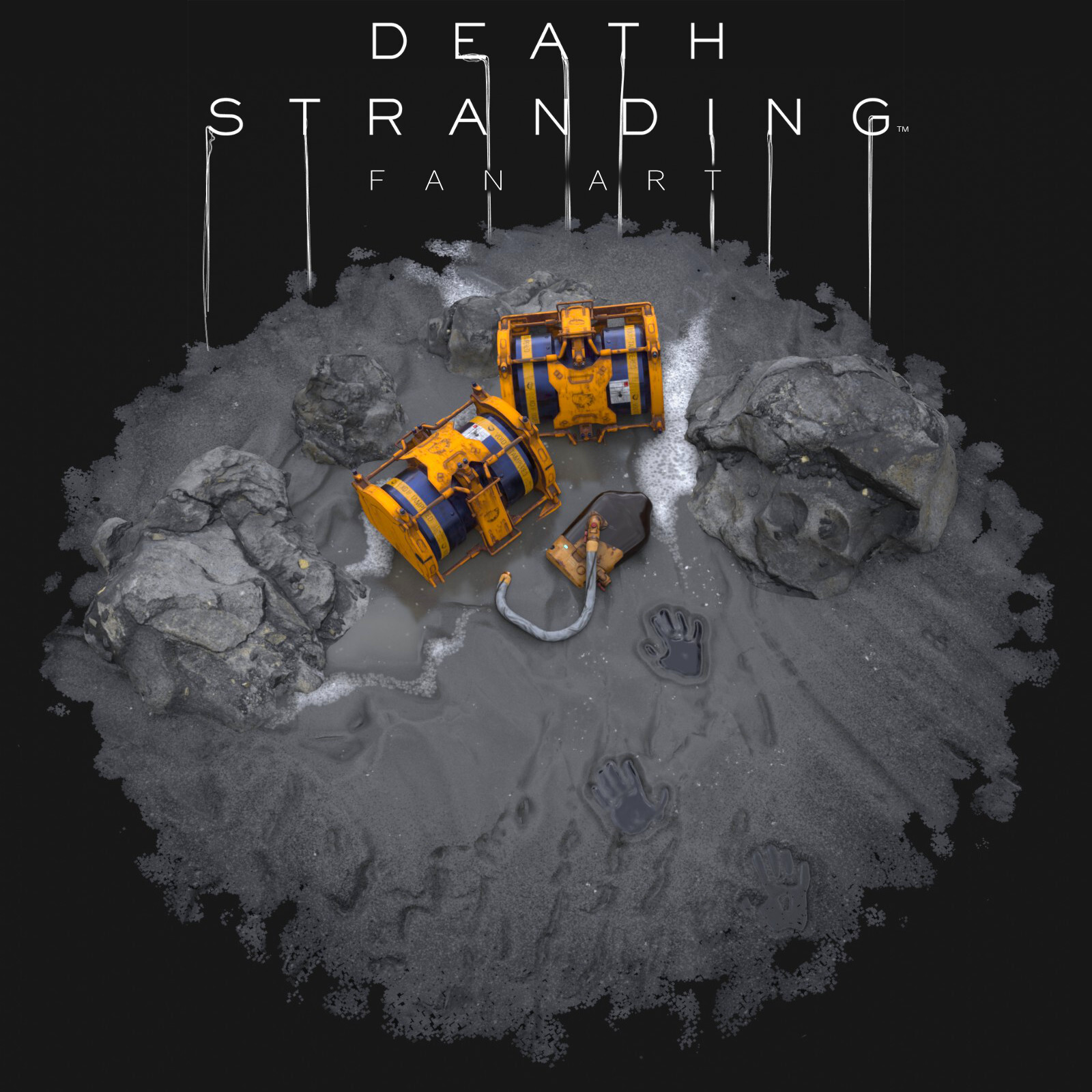 ArtStation - Death Stranding Scene - Fan Art