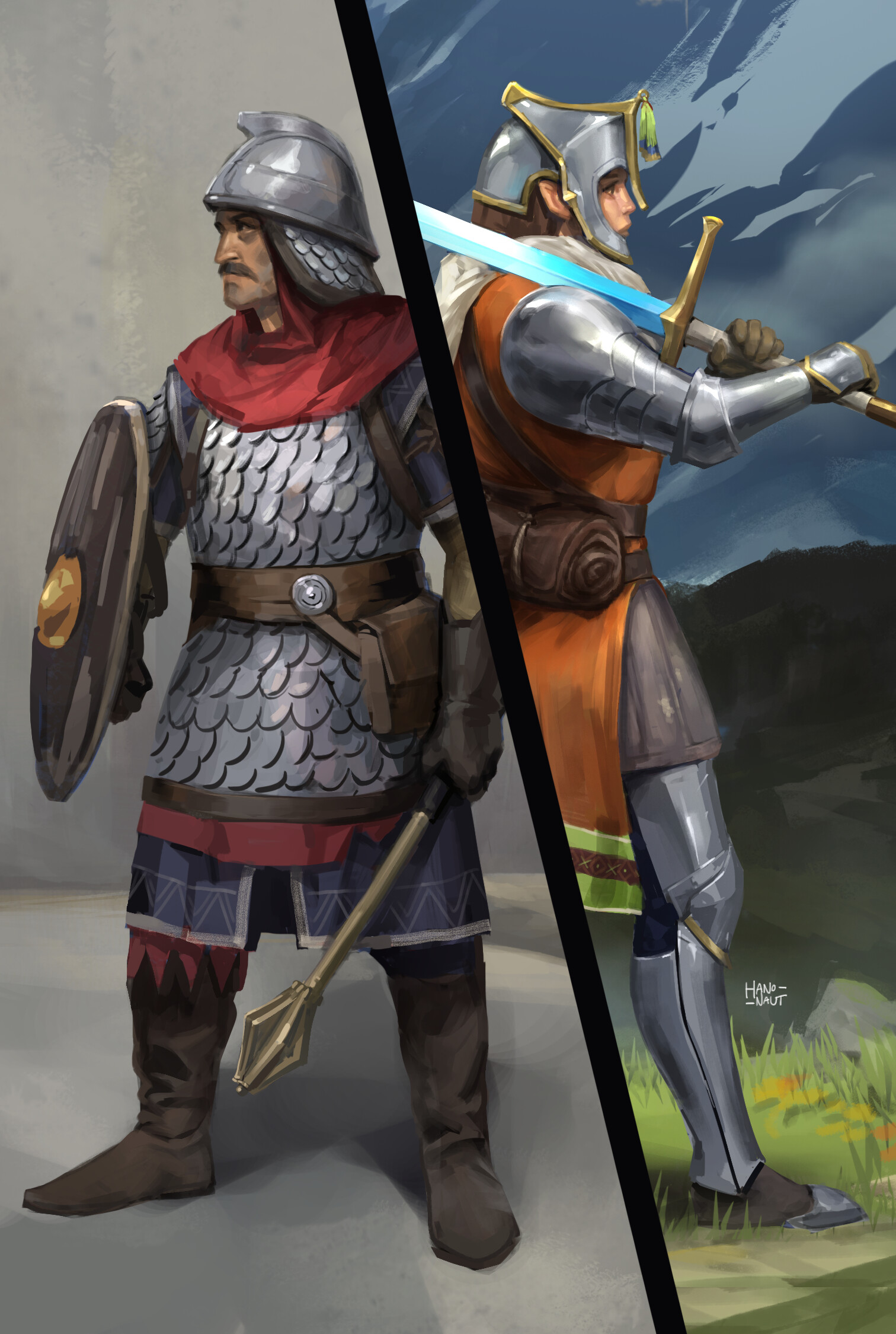 ArtStation - 2021 end characters