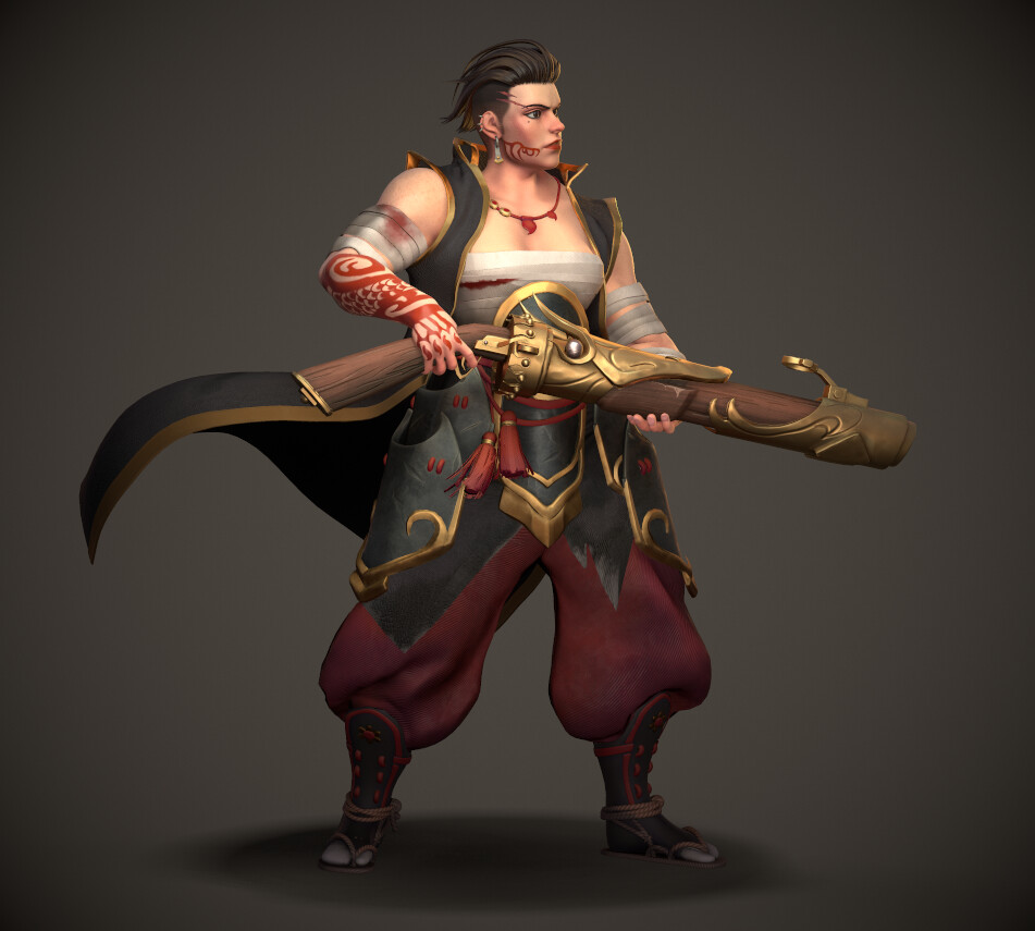 ArtStation - Chong Lan: Gunslinger