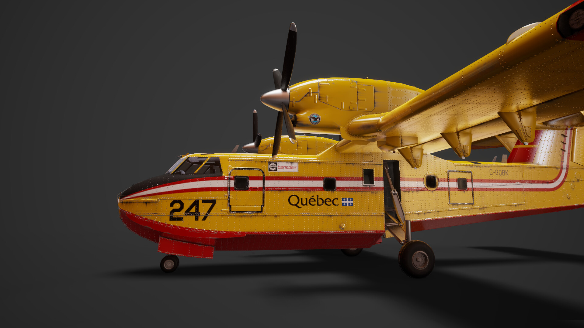 ArtStation - Canadair CL-415