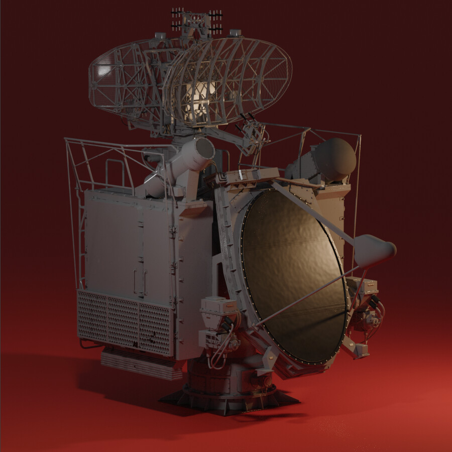 ArtStation - Soviet Radar Set Cross Swords