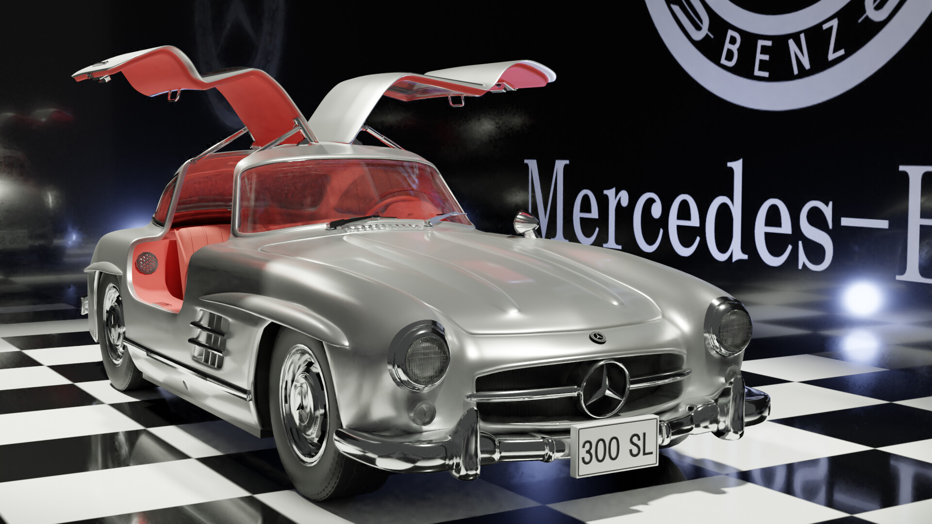 ano-hito - Benz 300SL
