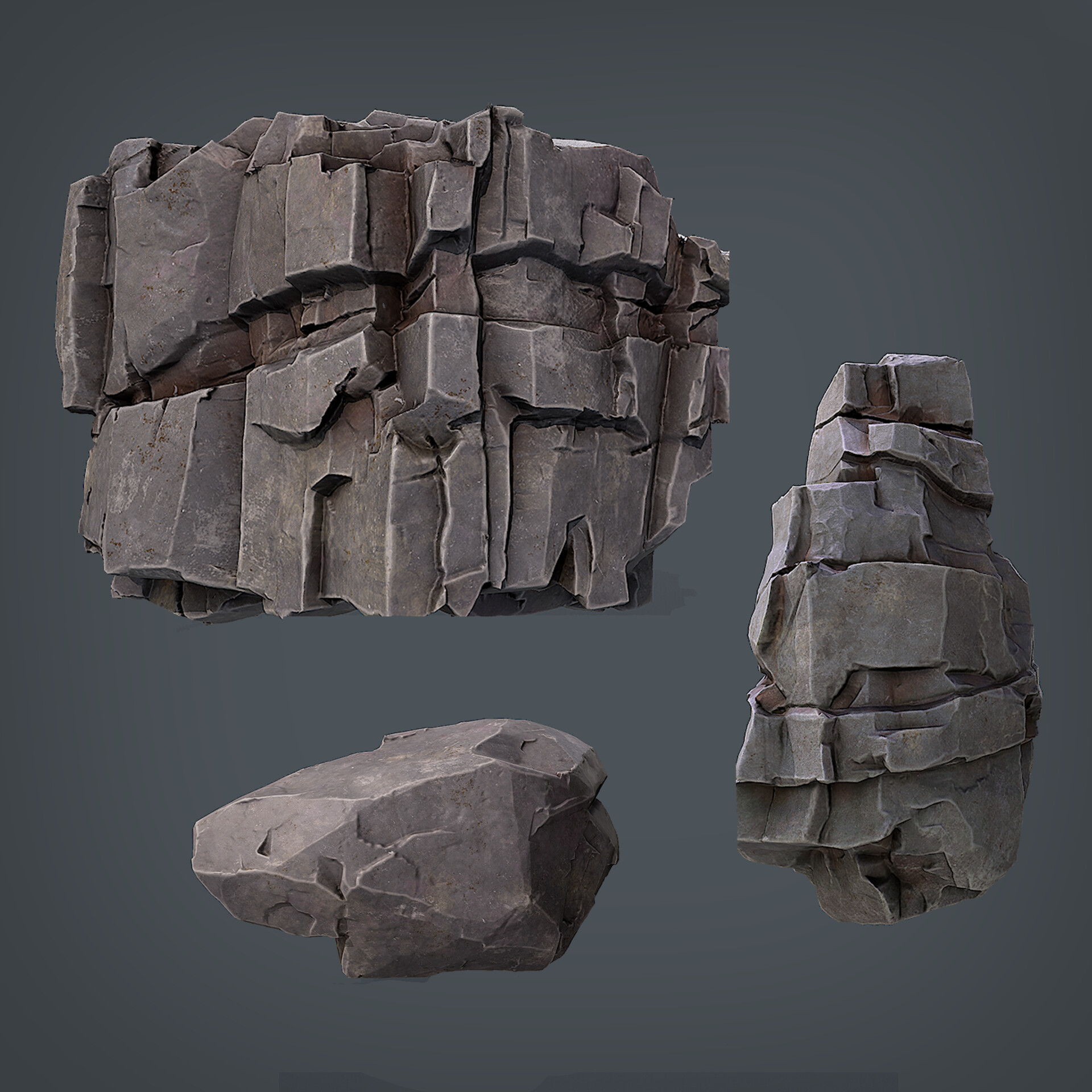 ArtStation - I like big rocks and I cannot lie