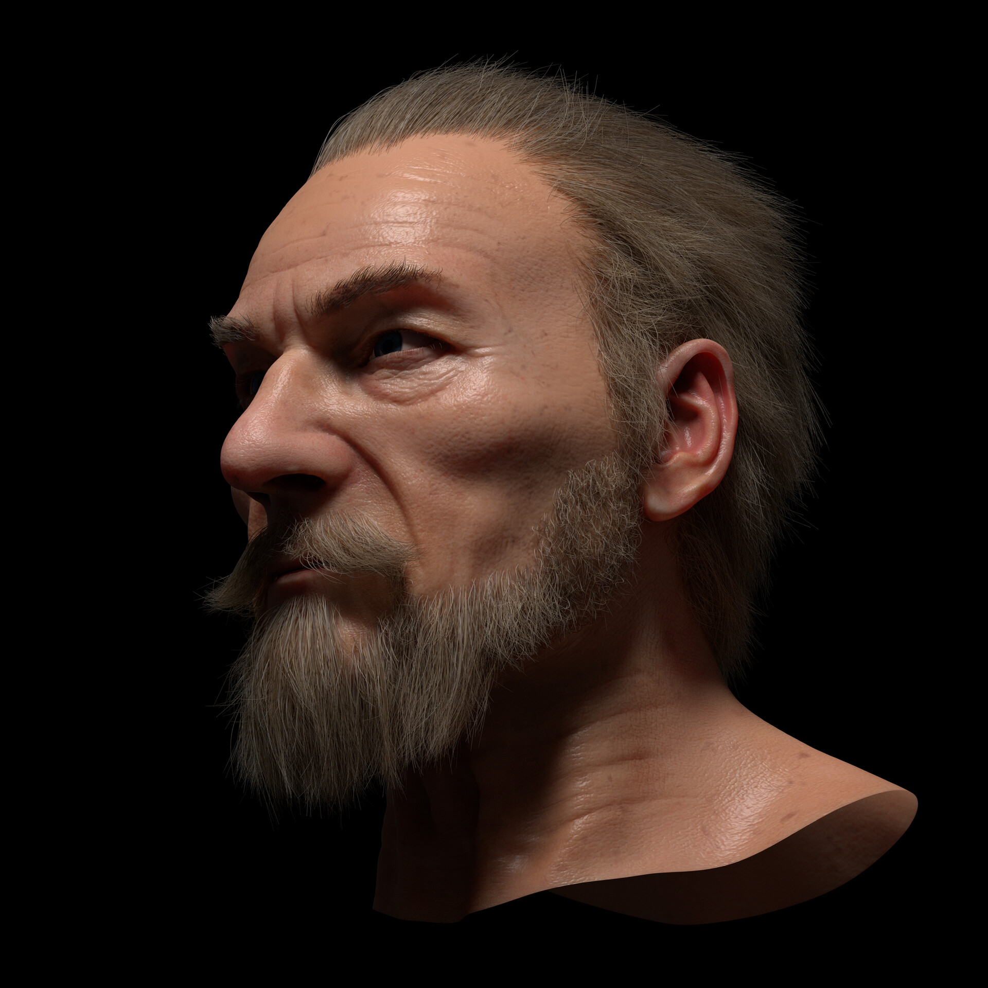 ArtStation - Man's head