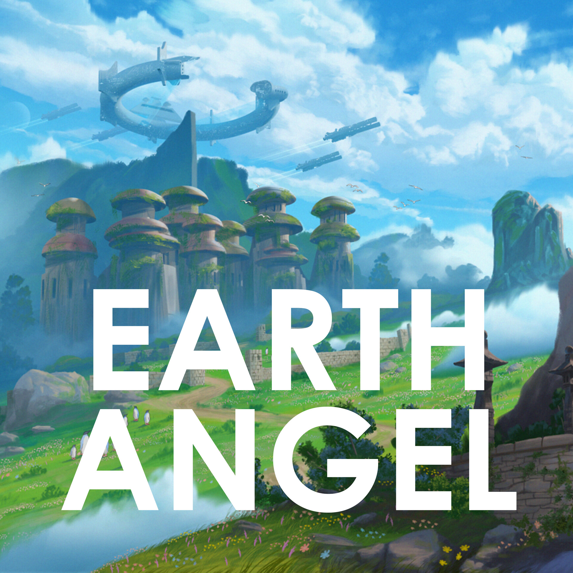 ArtStation - EARTH ANGEL NO.1 - Village Outer Rim