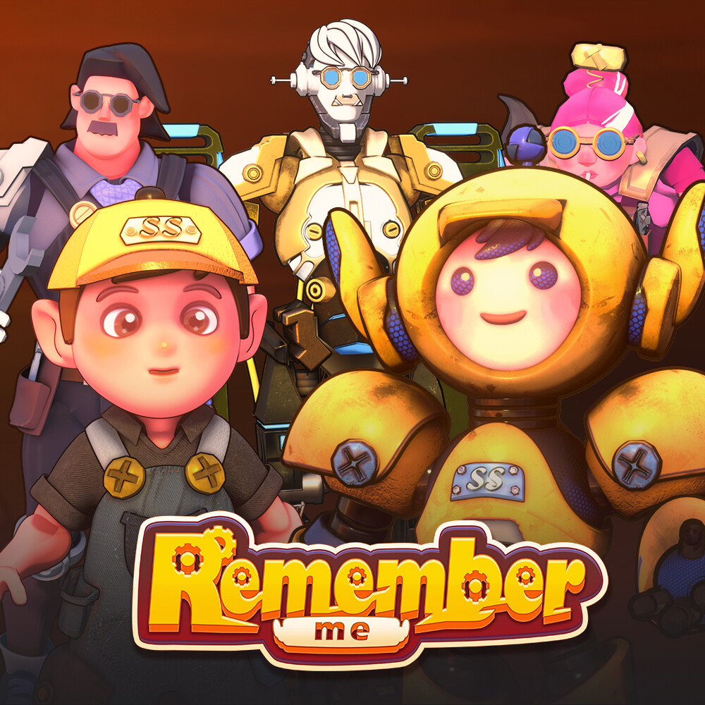ArtStation - Remember me - character/UI design