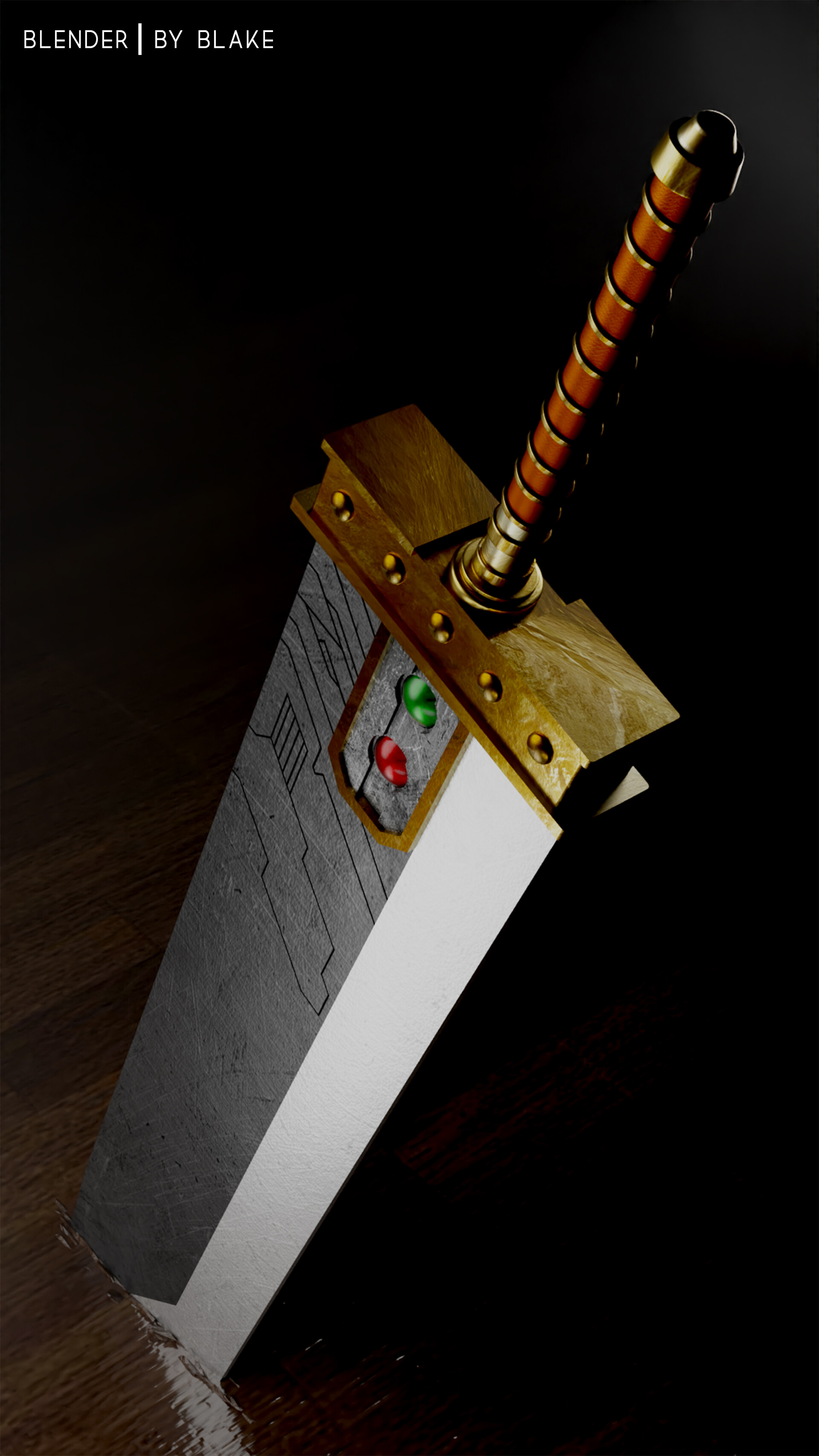 ArtStation - Buster Sword - FFVII Remake