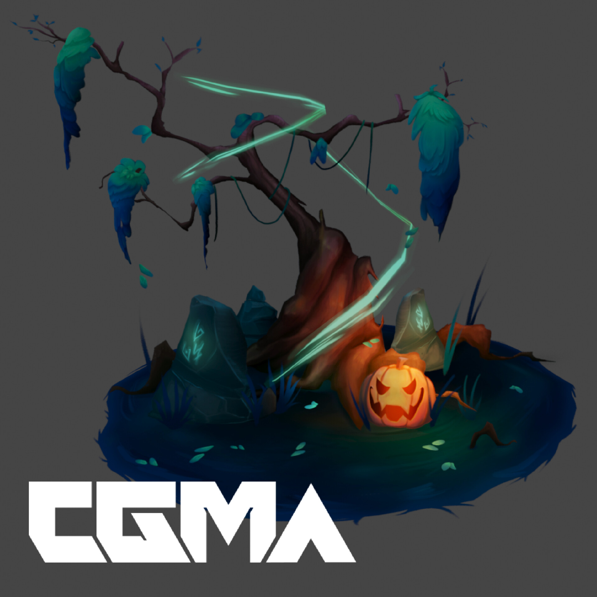 ArtStation - Spooky Tree