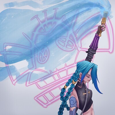 ArtStation - Jinx's Smoke