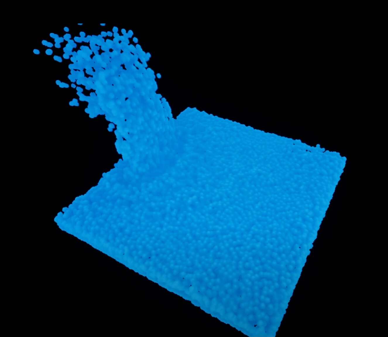 ArtStation - Fluid simulation(SPH) in Unreal Engine 4 Niagara(GPU ...