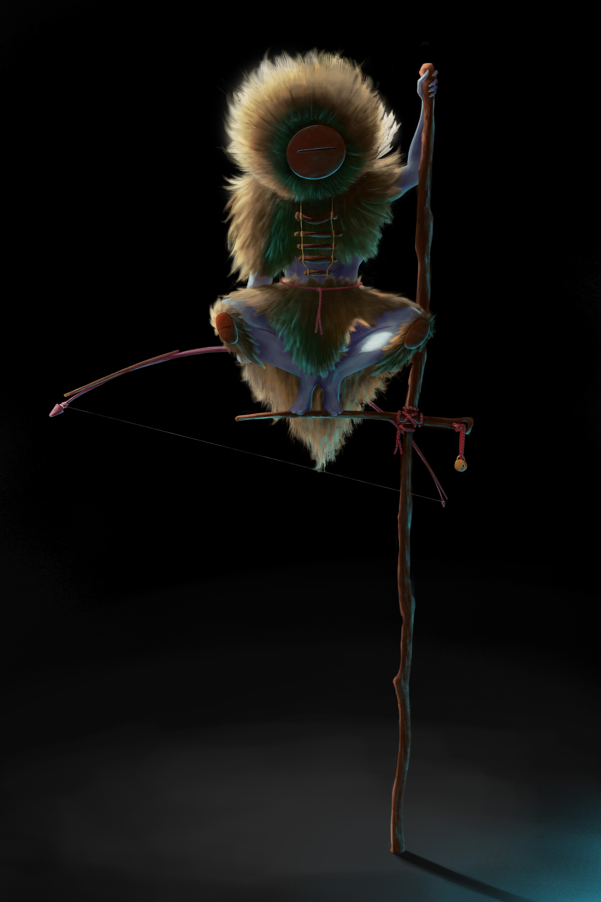 ArtStation - The Wandering Jungle Shaman