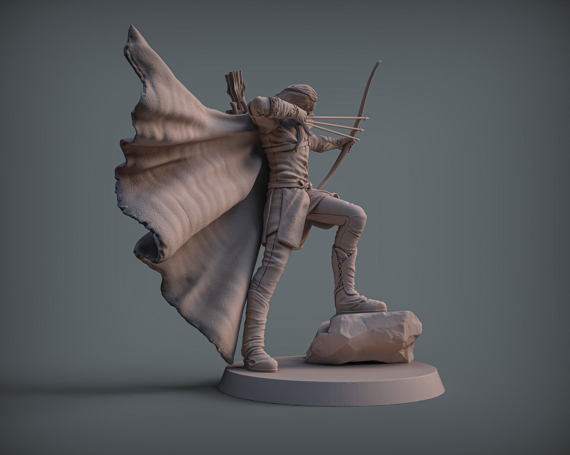 ArtStation - Legolas miniature