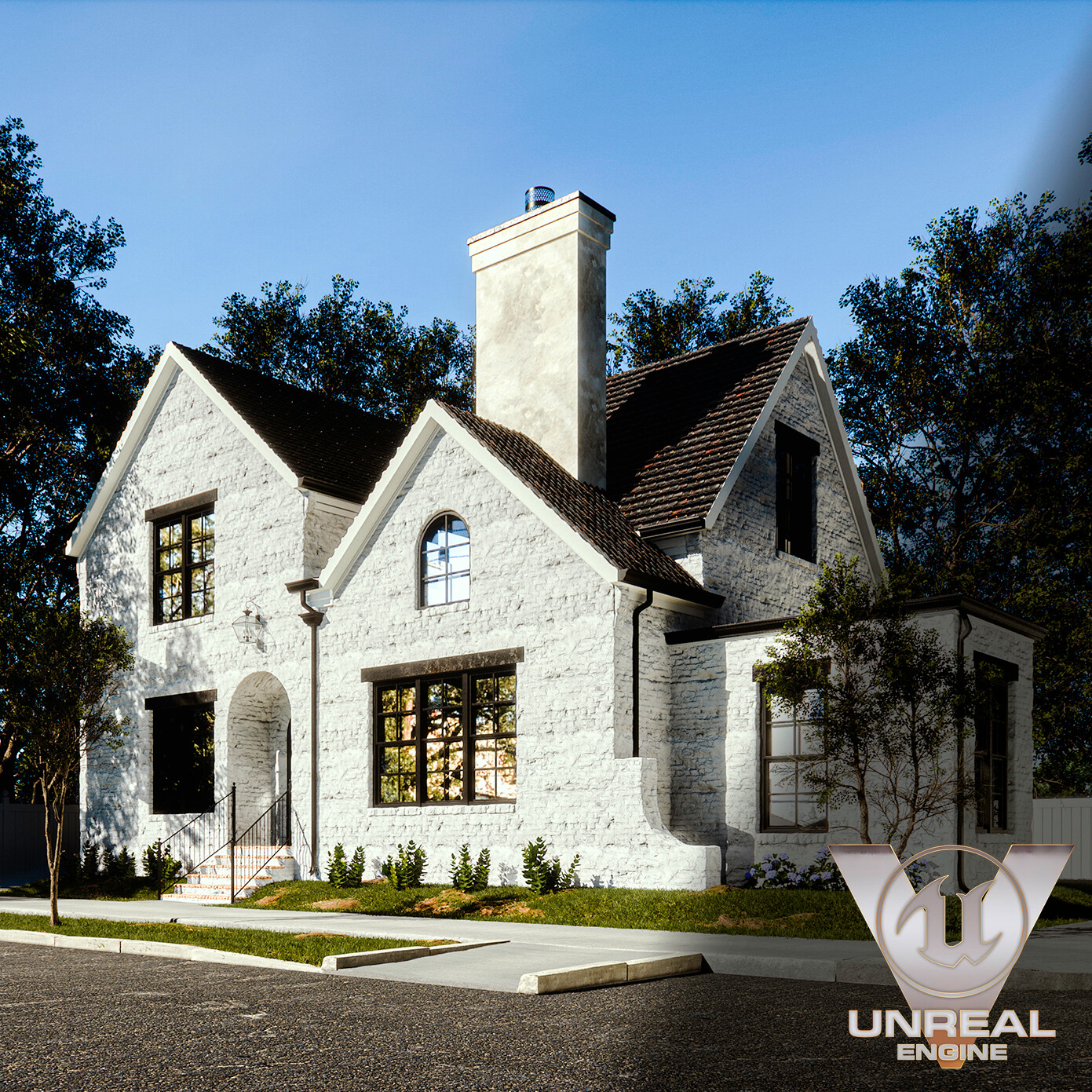 ArtStation - UE5 - Residence House "Lumen real-time rendering"