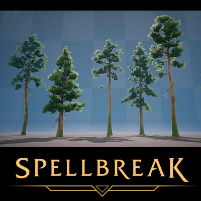 ArtStation - Spellbreak Trees and Foliage