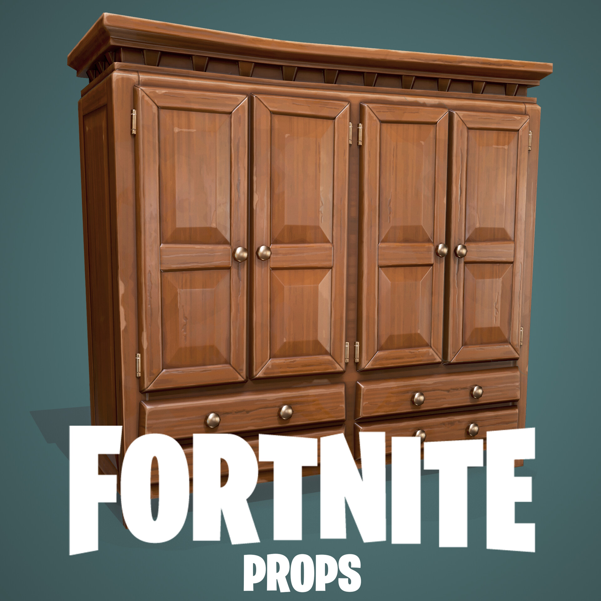 ArtStation - Fortnite: Season 3 Chapter 1 - Props