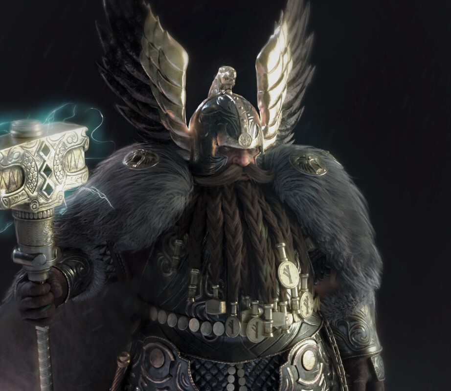 ArtStation - Dwarf Thane