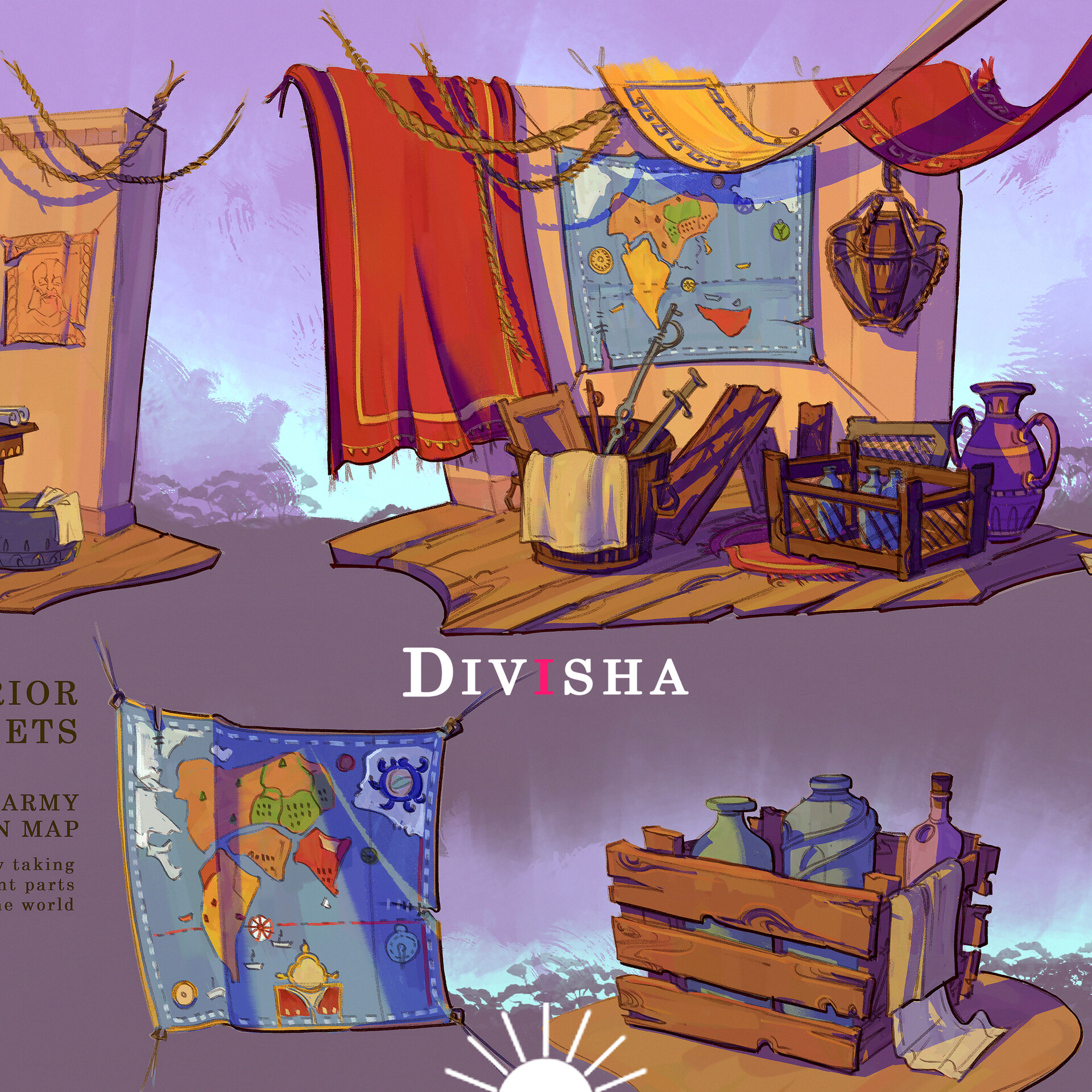 ArtStation - DIVISHA- Interiors