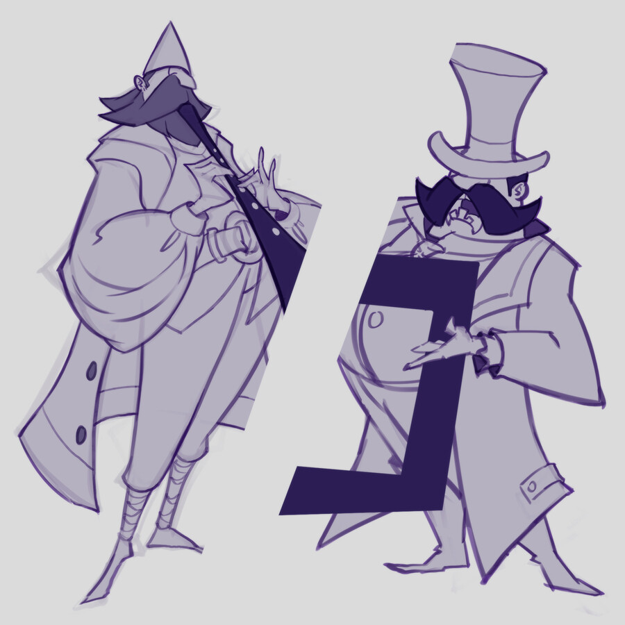 ArtStation - character cartoon exercises